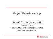 PPT – Project Based Learning (PBL) PowerPoint presentation | free to ...