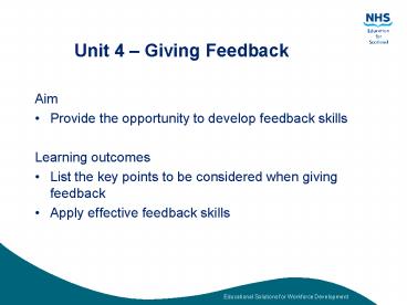 PPT – Unit 4 PowerPoint presentation | free to view - id: 73840d-NWQxY