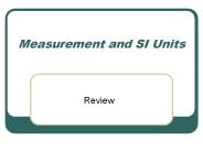PPT – Units and Measurement PowerPoint presentation | free to download ...