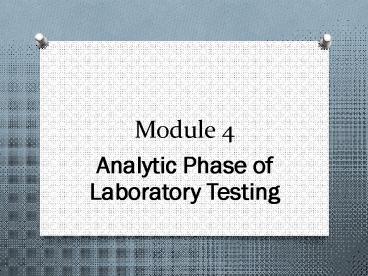 Module 4 presentation | free to download