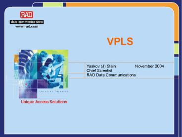 PPT – VPLS PowerPoint presentation | free to download - id: 74ca0a-ODZiN