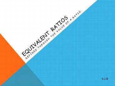 Equivalent Ratios presentation | free to download