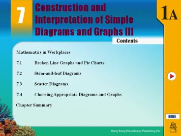 Construction and Interpretation of Simple Diagrams and Graphs [I ...