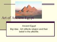 PPT – Ancient Egyptian Art PowerPoint presentation | free to view - id ...