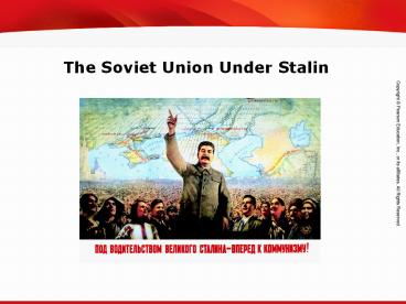 PPT – The Soviet Union Under Stalin PowerPoint presentation | free to ...