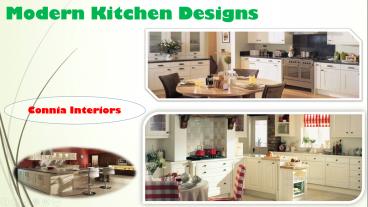 PPT – Modern Kitchen Designs By Connia Interiors PowerPoint ...