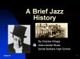 PPT – A VERY BRIEF HISTORY OF JAZZ PowerPoint presentation | free to ...