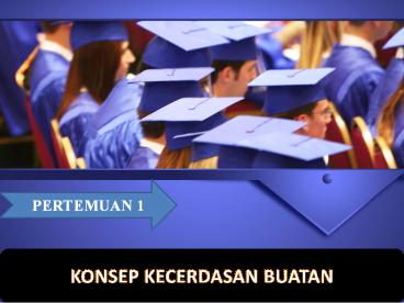KONSEP KECERDASAN BUATAN presentation | free to download