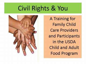 Civil Rights presentation | free to download