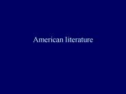 PPT – MODERNISM: American Literature 1914-1945 PowerPoint presentation ...