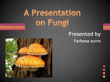 Fungi presentation | free to download