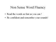 PPT – Nonsense Word Fluency with Consonant Digraphs PowerPoint ...