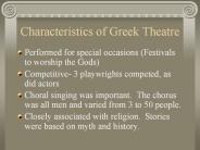 PPT – GREEK THEATRE PowerPoint presentation | free to view - id: 560c4 ...