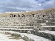 PPT – GREEK THEATRE PowerPoint presentation | free to view - id: 560c4 ...