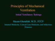 PPT – Principles of Mechanical Ventilation PowerPoint presentation ...
