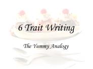 PPT – 6 Trait and 6 1 Trait Writing PowerPoint presentation | free to ...