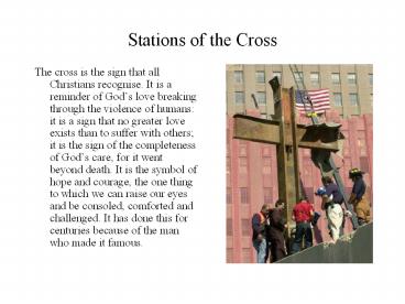Stations of the Cross presentation | free to download