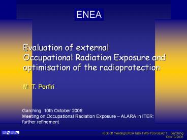 ITER Safety and Licensing issues presentation | free to view