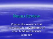 PPT – Possessive Nouns PowerPoint presentation | free to view - id ...