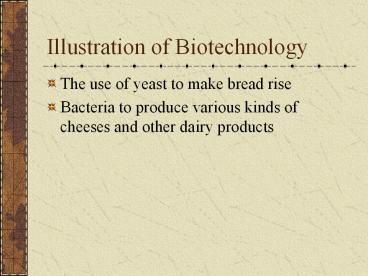PPT – Illustration of Biotechnology PowerPoint presentation | free to ...