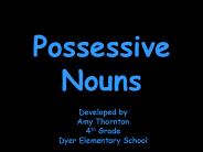 PPT – Possessive Nouns PowerPoint presentation | free to view - id ...
