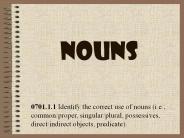 PPT – Nouns PowerPoint presentation | free to download - id: 3b5566-NzUxY