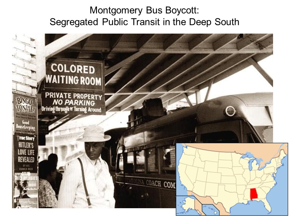 PPT – Montgomery Bus Boycott: Segregated Public Transit in the Deep ...