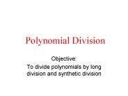 PPT – Long Division PowerPoint presentation | free to view - id: 16b50 ...