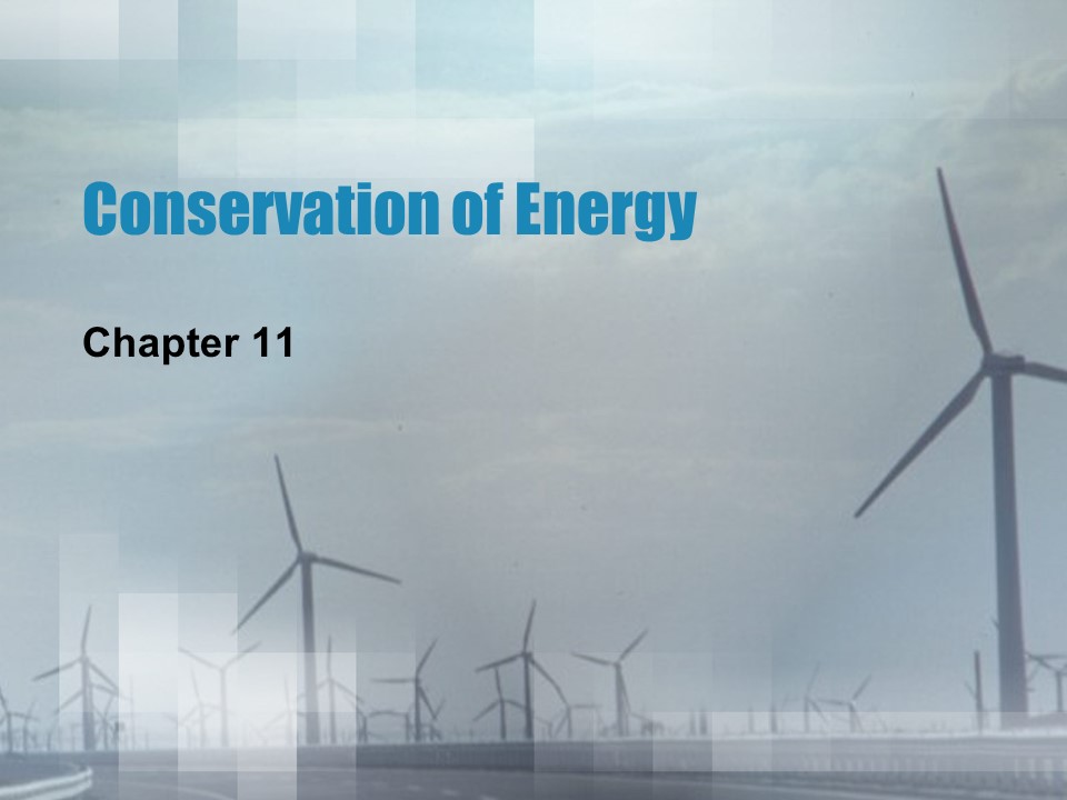 Conservation of Energy presentation | free to download
