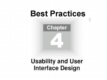 Best Practices presentation | free to view
