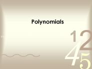 PPT – Polynomials PowerPoint presentation | free to download - id ...