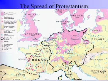 The Spread of Protestantism presentation | free to download