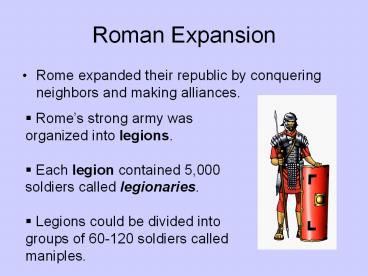 Roman Expansion presentation | free to download