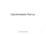 PPT – How to design a questionnaire / survey PowerPoint presentation ...