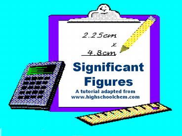 PPT – Significant Figures PowerPoint presentation | free to download ...