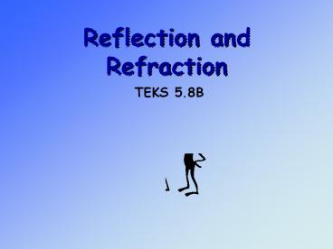Reflection and Refraction presentation | free to view