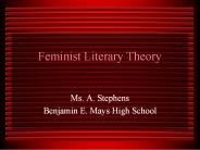 PPT – Literary Theory PowerPoint presentation | free to view - id ...