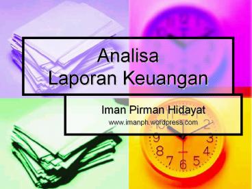 Analisa Laporan Keuangan presentation | free to download