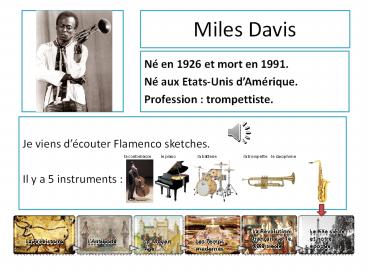 Miles Davis presentation | free to download