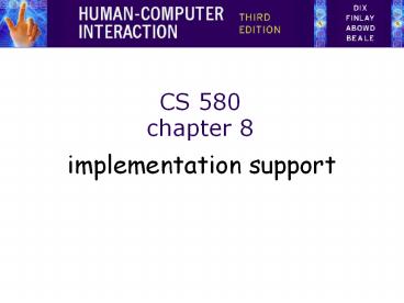 CS 580 chapter 8 presentation | free to view