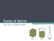 PPT – The Three States of Matter PowerPoint presentation | free to view ...