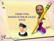 PPT – Follow 5 Ways and Finish Your Dissertation PowerPoint ...