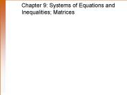 PPT – 3'3: Graphing and Solving Systems of Linear Inequalities ...