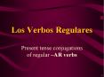 PPT – Present tense conjugations of regular er verbs PowerPoint ...