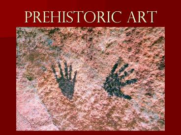 Prehistoric Art presentation | free to download