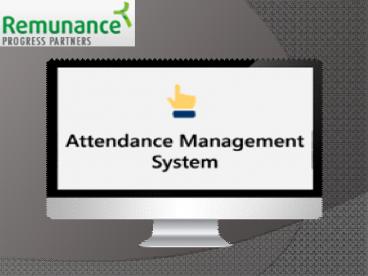 Attendance management system presentation | free to download