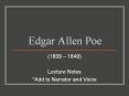 PPT – EDGAR ALLEN POE PowerPoint presentation | free to view - id ...