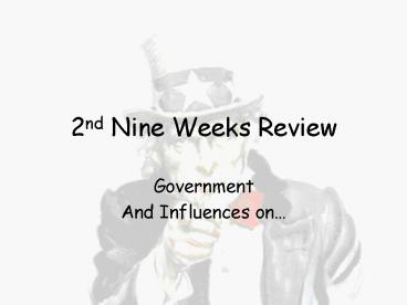 PPT – 2nd Nine Weeks Review PowerPoint presentation | free to download ...