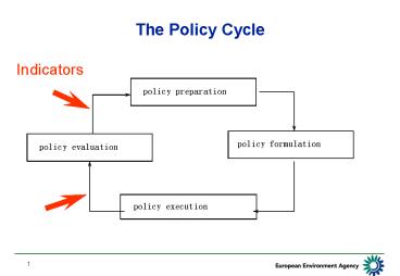 The Policy Cycle presentation | free to view
