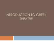PPT – GREEK THEATRE PowerPoint presentation | free to view - id: 560c4 ...
